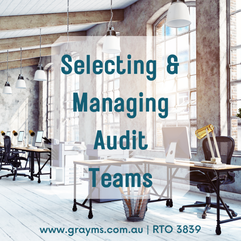 Selecting & Managing Audit Teams | Gray Management Systems